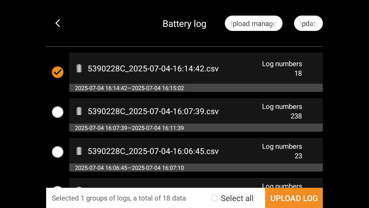 Log Upload and Firmware Upgrade | Raptor Dynamic